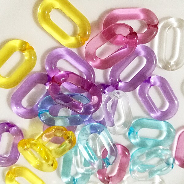 Plastic Chain Links - Etsy