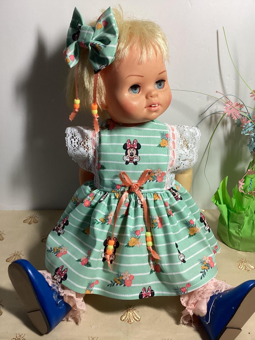 Chatty Cathy BABY 18 Inch. Homemade Clothes . Doll, Socks, , and Shoes ...
