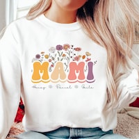 Personalized Mami Birth Flower Tumbler Gift for Mami Custom Mothers Day ...