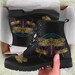 Custom Dragonflies Men and Women Boots, Dragonflies Pattern Booties ...