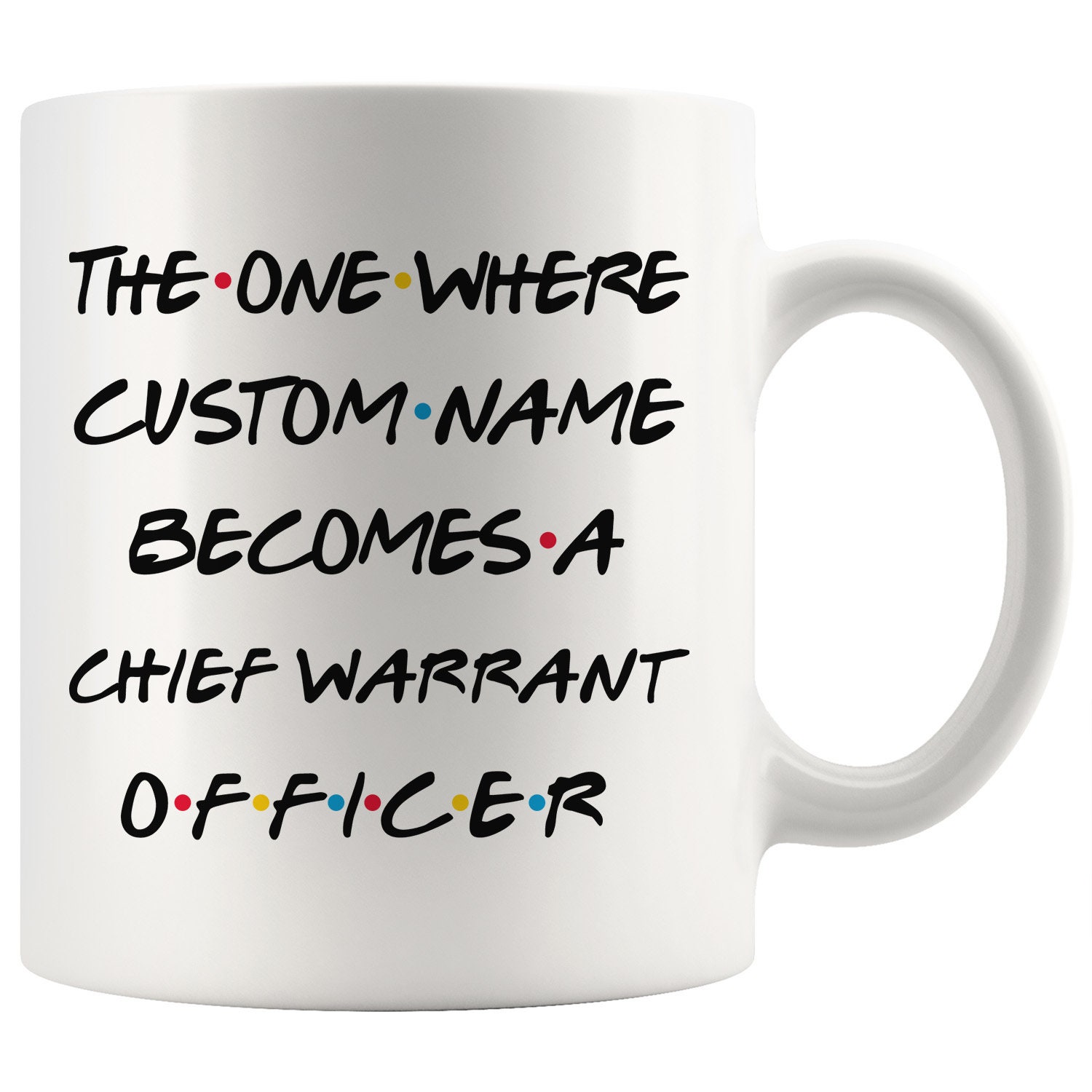 Personalized Chief Warrant Officer Mug Warrant Officer Etsy