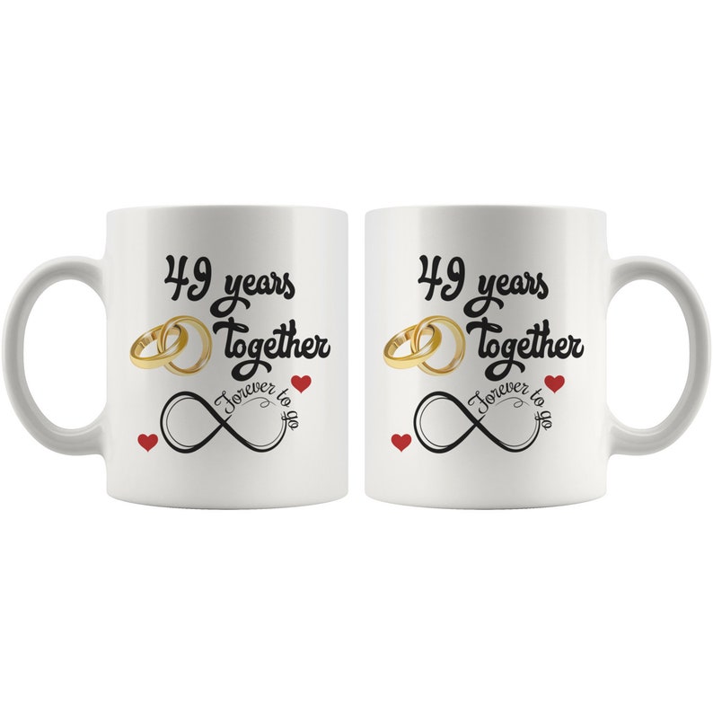 49th Wedding Anniversary Gift for Him and Her Married for 49 - Etsy