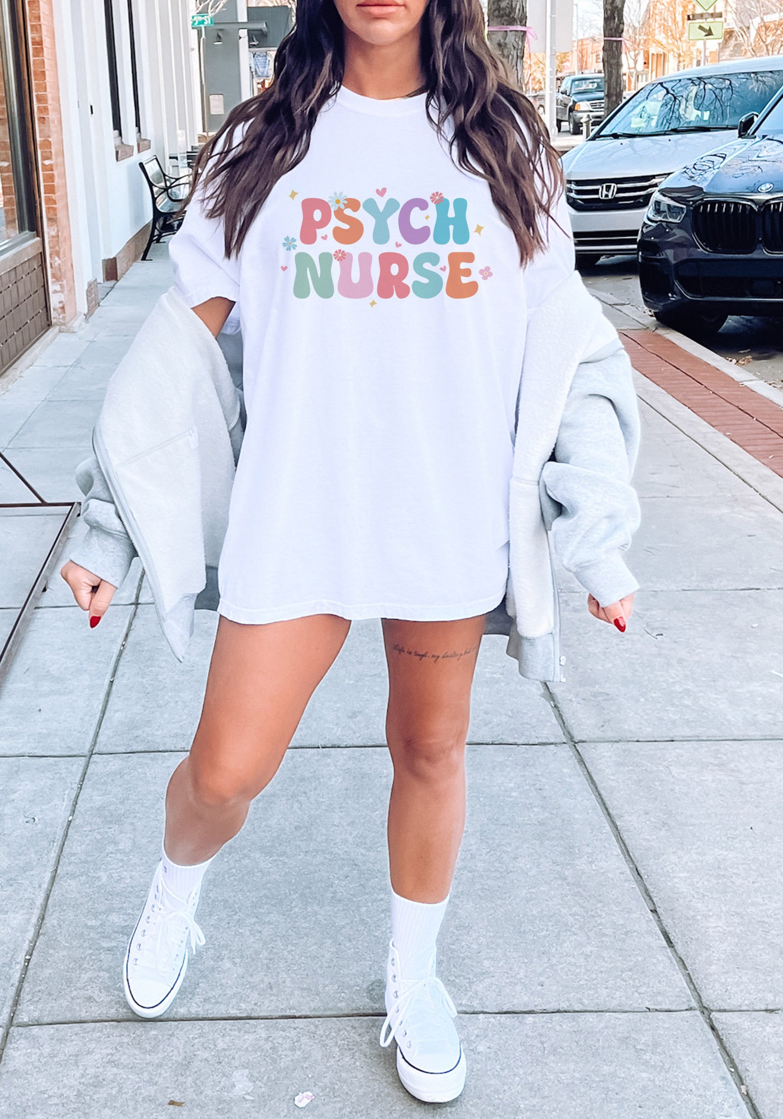 Psych Nurse Retro Shirt, Mental Health Nurse Apparel, Nurse ...