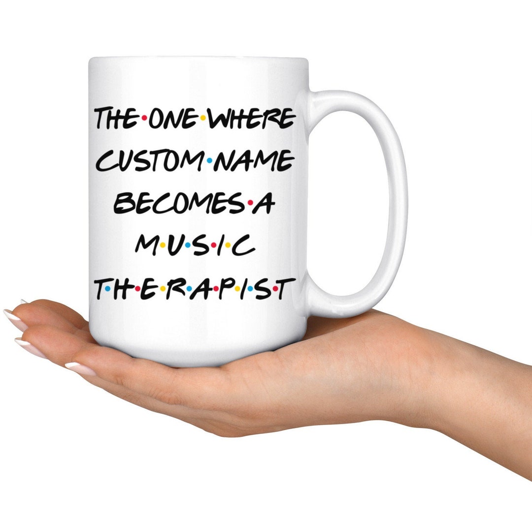 Personalized Music Therapist Graduation Mug, Therapist Promotion ...