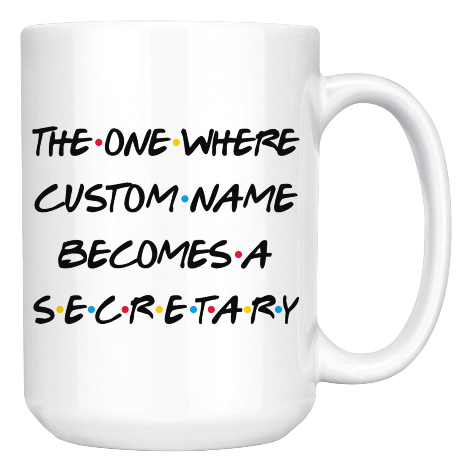 Personalized Secretary Graduation Mug Secretary Promotion - Etsy UK