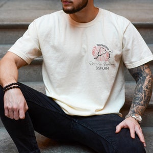 Personalized Brain Anatomy Tee, Comfort Colors Neuroscience Nurse Gift ...