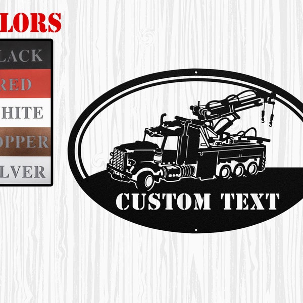 Steel Monogram Truck Sign - Etsy