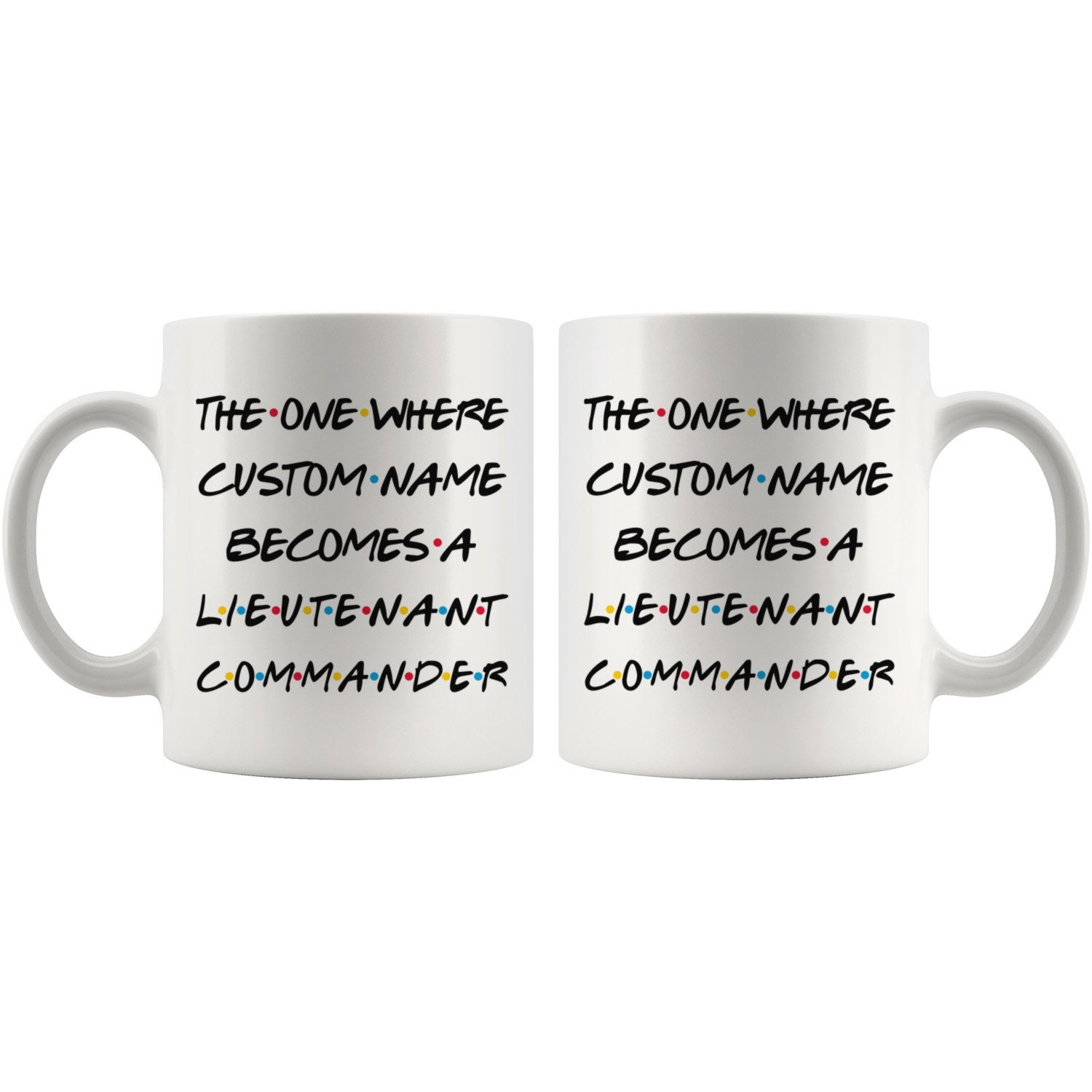 Personalized Lieutenant Commander Coffee Mug Lcdr Gift Lcdr. - Etsy