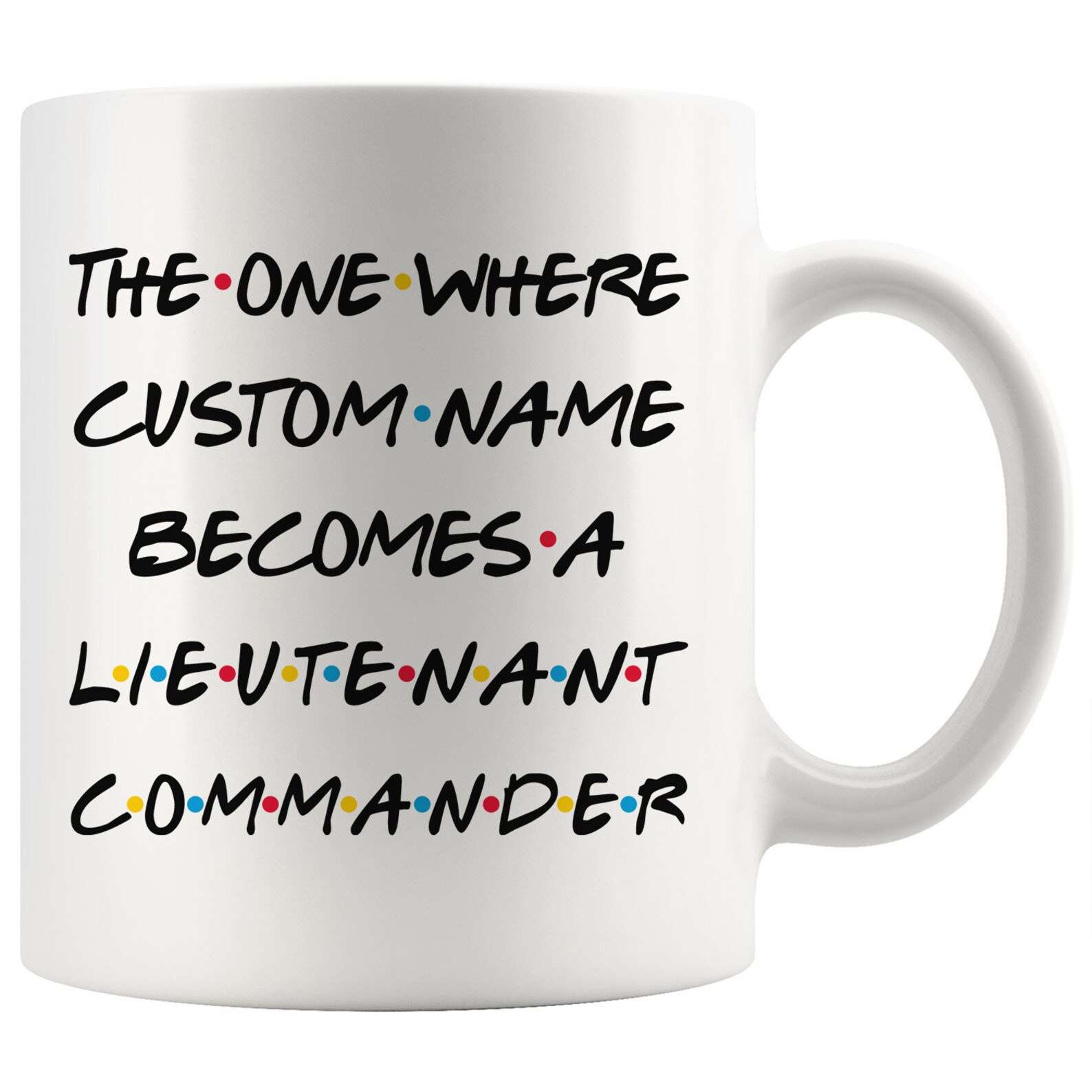 Personalized Lieutenant Commander Coffee Mug Lcdr Gift Lcdr. - Etsy