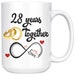 28th Wedding Anniversary Gift for Him and Her 28th - Etsy