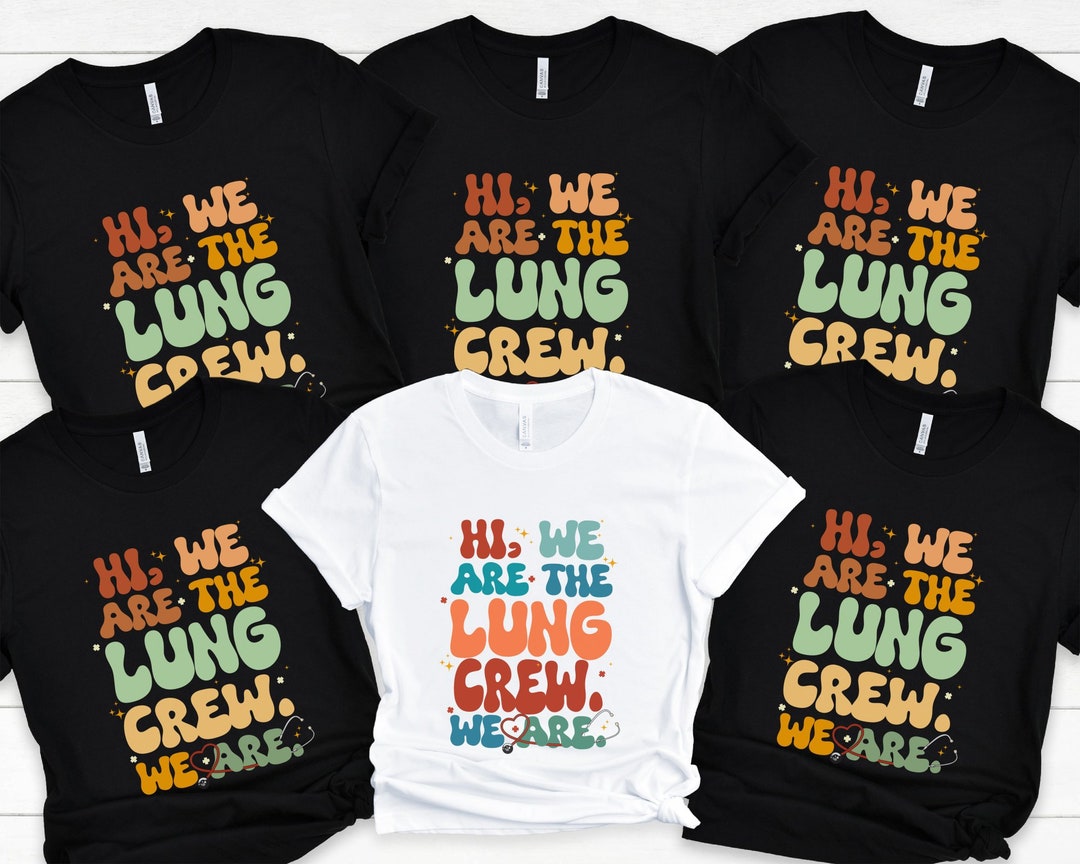 Lung Crew Christmas Santa Party Unisex Tee, Pulmonary Nurse Hoodie ...