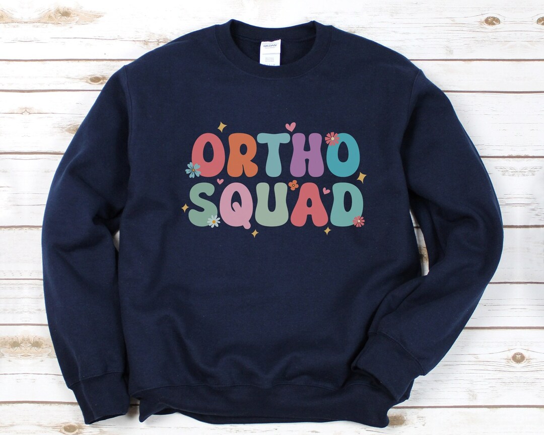 Ortho Squad Retro Sweater, Orthodontist Office Clothes, Gift for ...