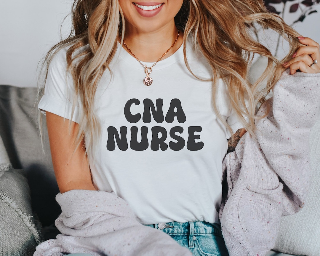 CNA Nurse Retro Shirt, Future Nurse Apparel, Certified Nursing ...