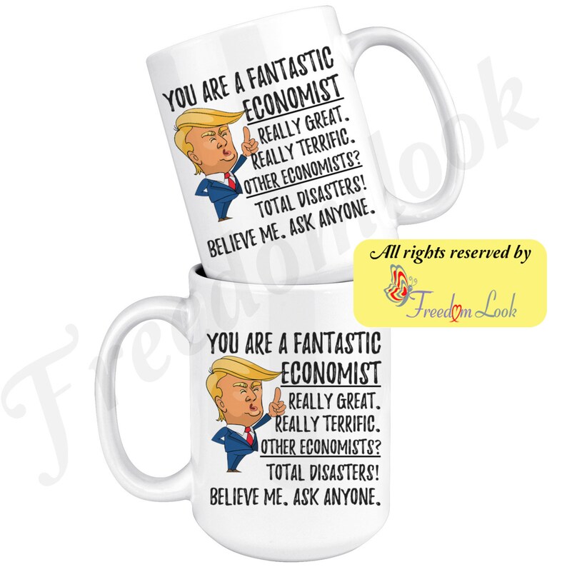 Funny Fantastic Economist Coffee Mug Economist Trump Gifts - Etsy
