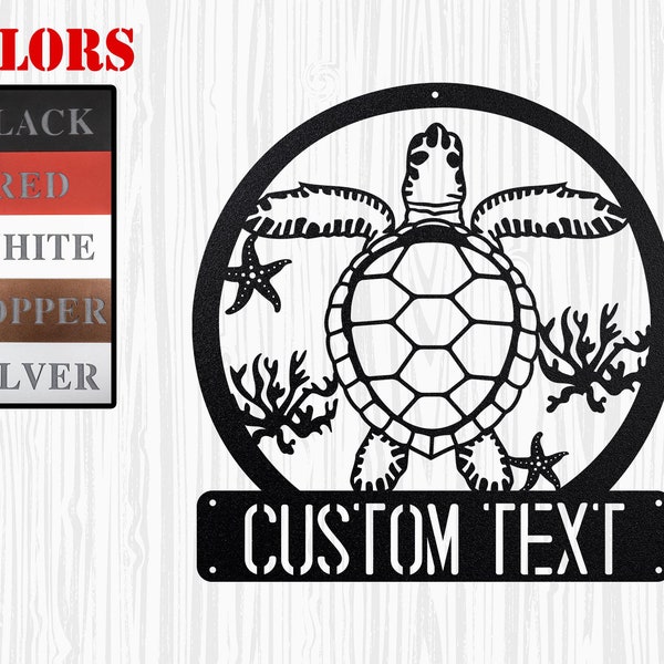 Sea Turtle Monogram - Etsy