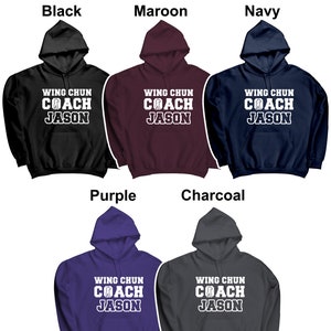 Personalized Wing Chun Coach Birthday Gift Hoodie for Men and Women ...