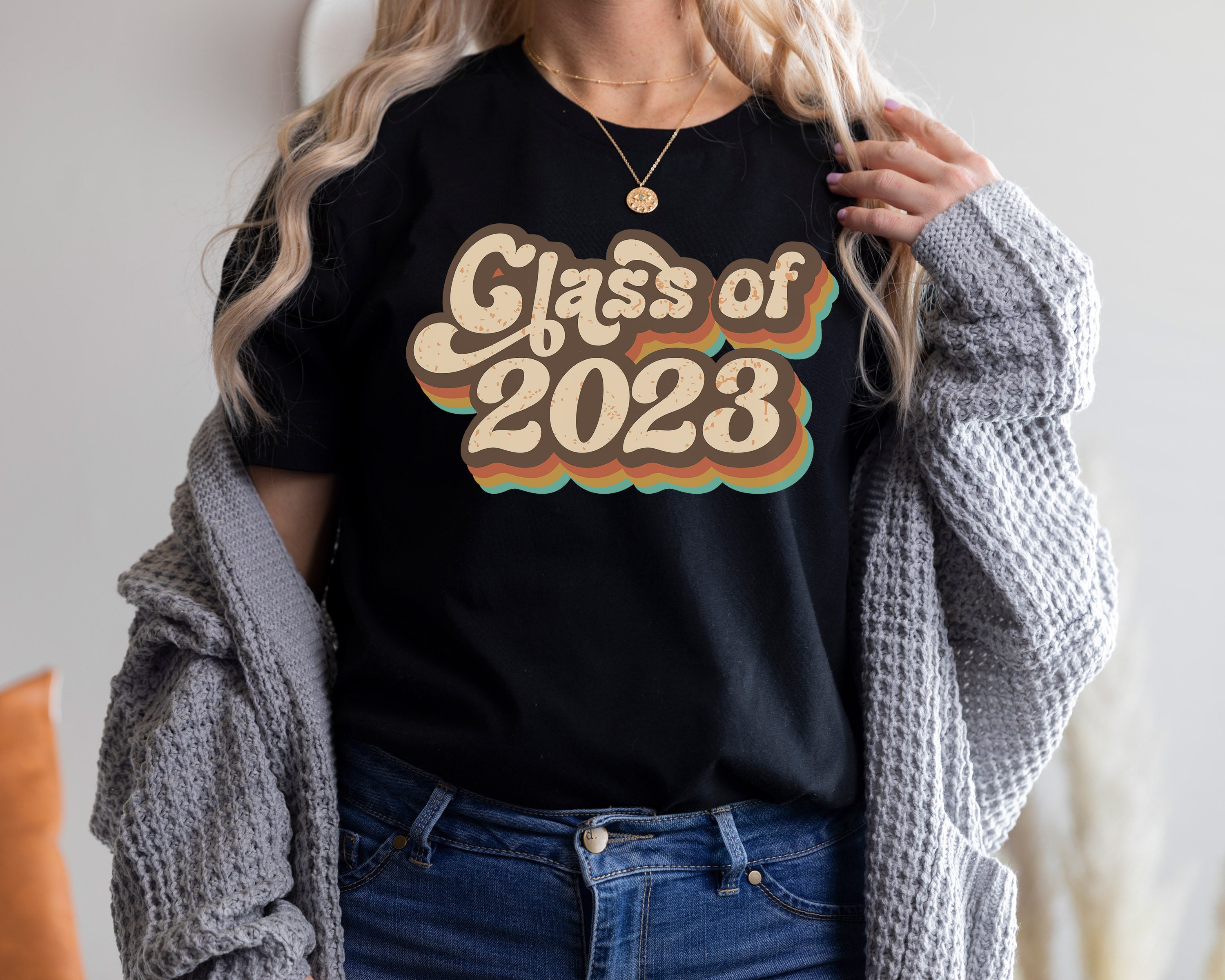 Class of 2023 Retro Shirt Graduation Gift 2023 Shirt Class - Etsy