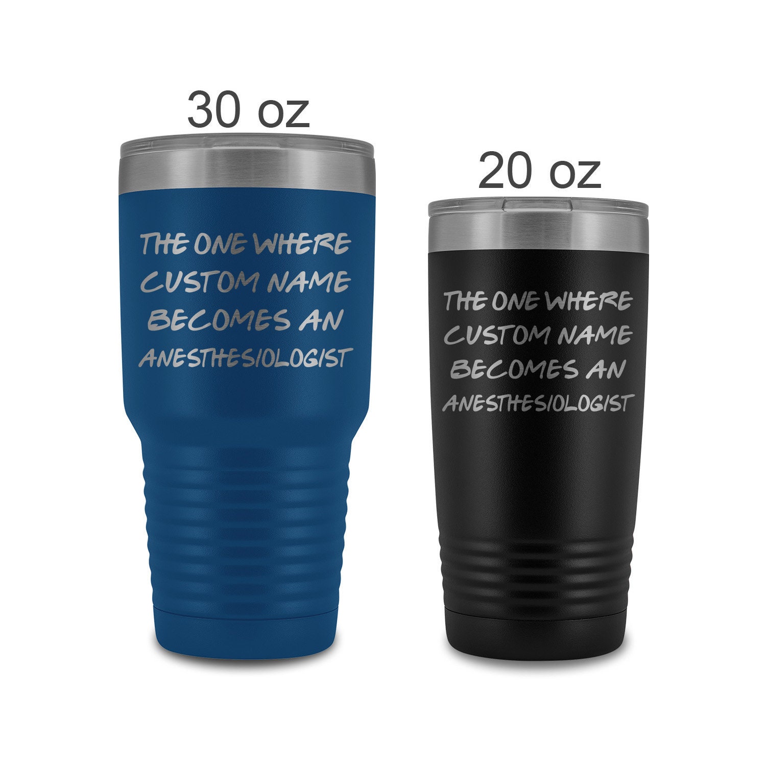 Personalized Anesthesiologist Graduation Tumbler, Anaesthesiologist ...