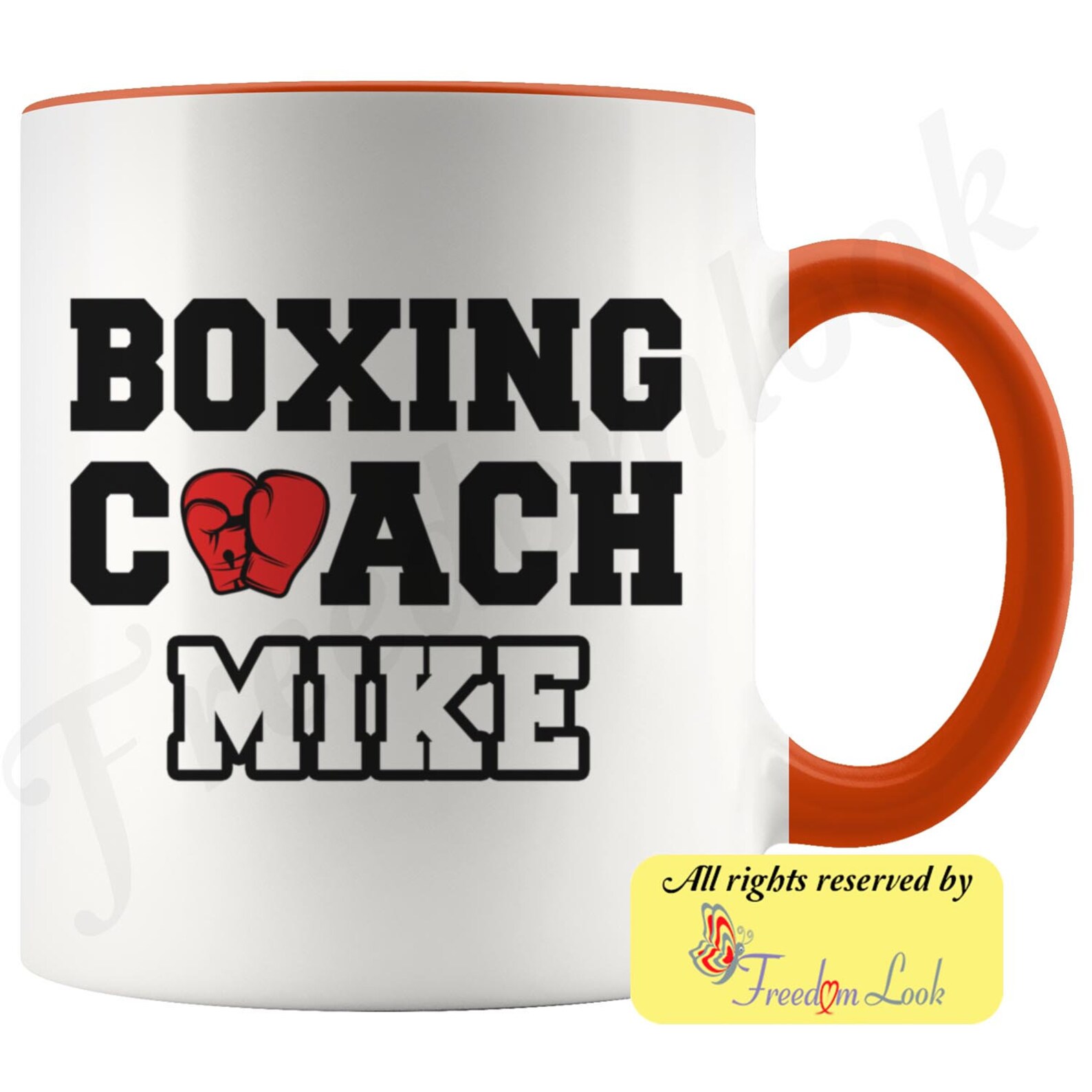 Personalized Boxing Coach Birthday Gift Mug for Men and Women - Etsy