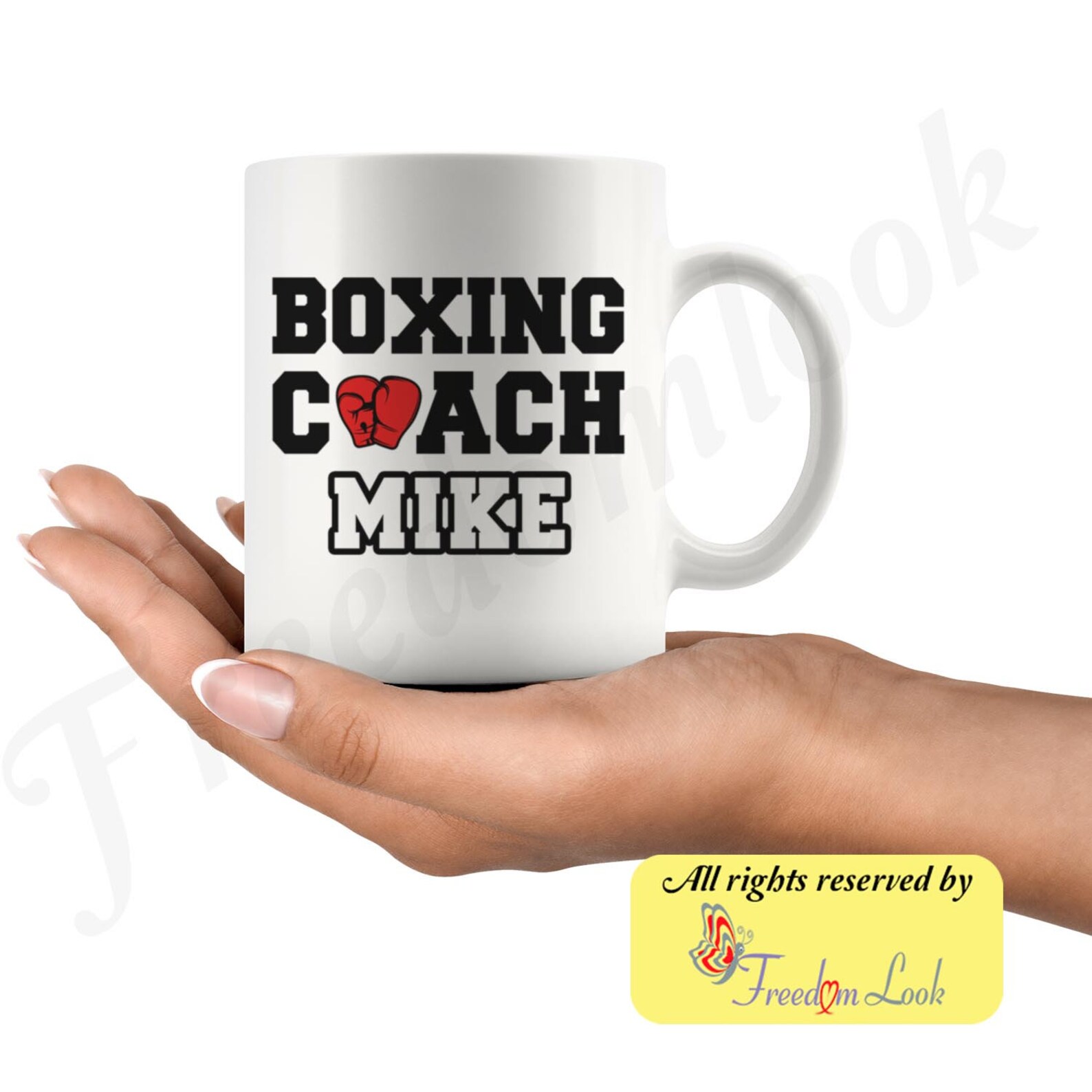 Personalized Boxing Coach Birthday Gift Mug for Men and Women - Etsy
