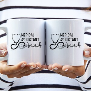 Personalized Medical Assistant Graduation Mug, Assistant Promotion ...