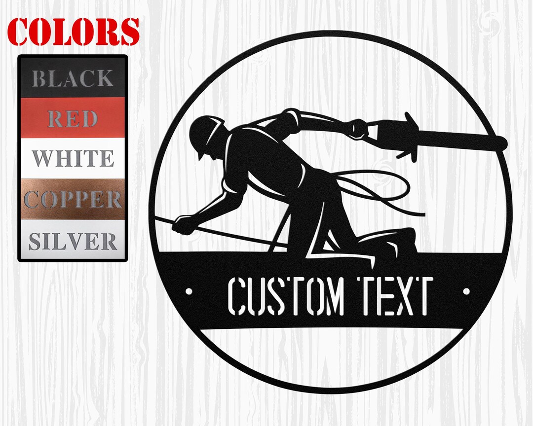 Custom Arborist Monogram Metal Sign, Personalized Arborist Name Sign ...