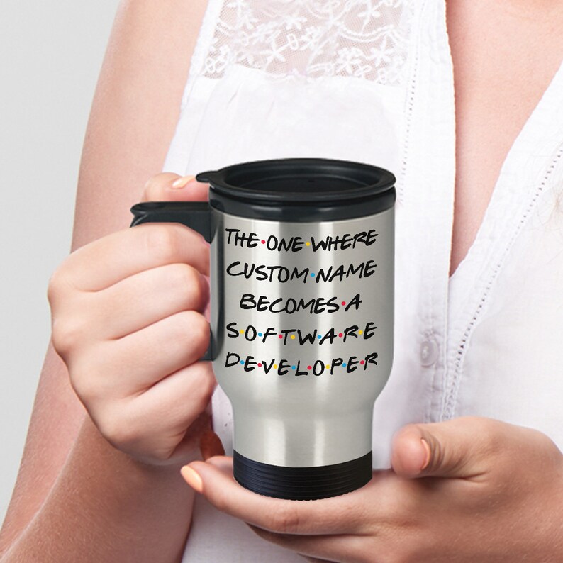 Personalized Software Developer Graduation Travel Mug - Etsy
