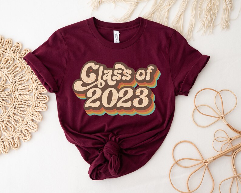 Class of 2023 Retro Shirt, Graduation Gift 2023 Shirt, Class of 2023 ...