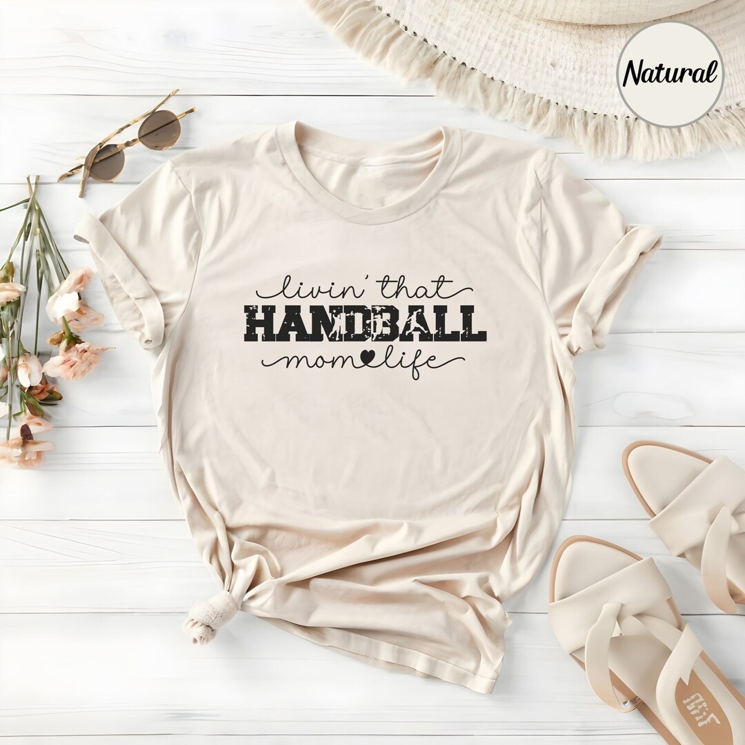 Handball Mom Shirt, Handball Cheer Mom Tee, Sports Mom Gifts, Mommy ...