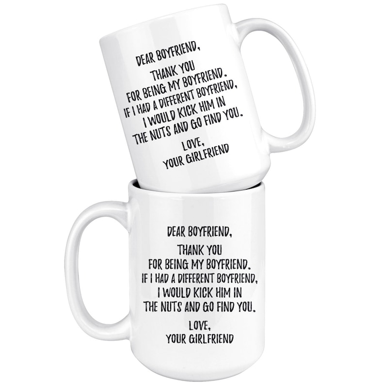 Funny Boyfriend Mug Gift for Boyfriend Valentines Day Mug - Etsy