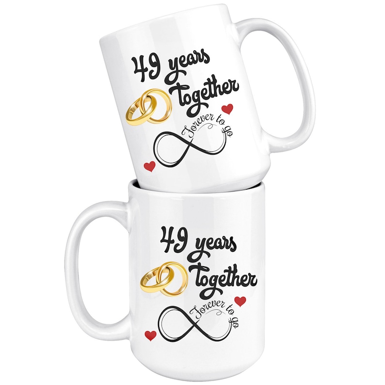 49th Wedding Anniversary Gift for Him and Her Married for 49 - Etsy