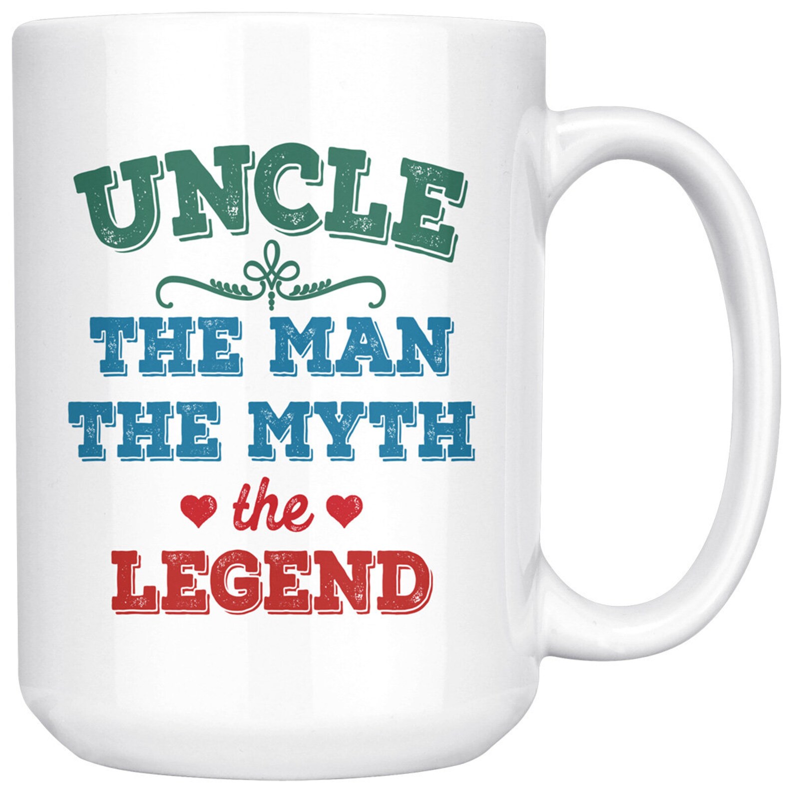 Uncle Man Myth Legend Coffee Mug Funkle Mugs Best Uncle - Etsy
