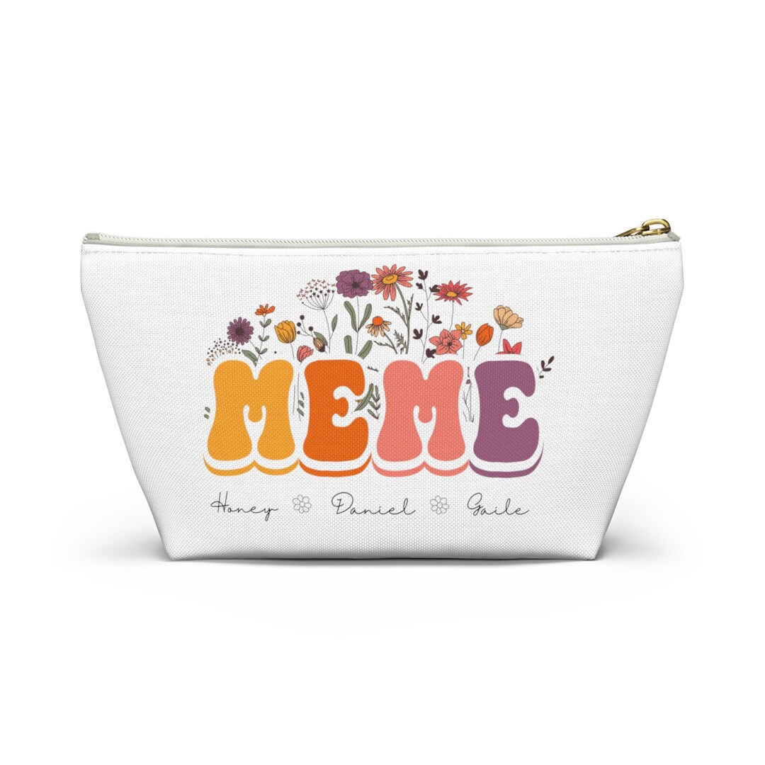 Custom Meme Accessory Pouch W T-bottom Travel Bag - Makeup Bag ...