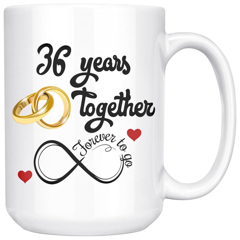 36th Wedding Anniversary Gift for Him and Her Married for 36 | Etsy