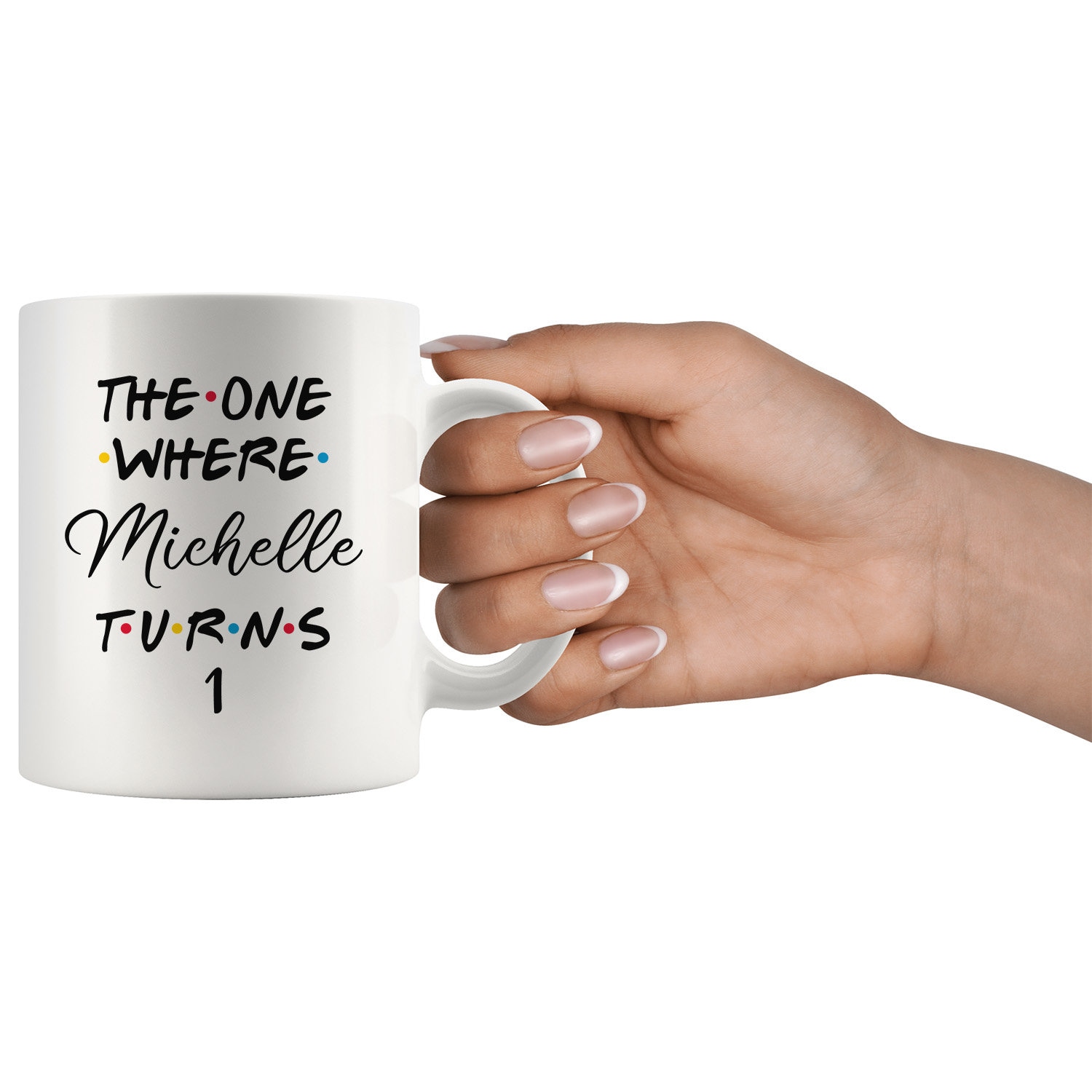 Personalized 1st Birthday Mug Happy 1st Baby Birthday Party - Etsy