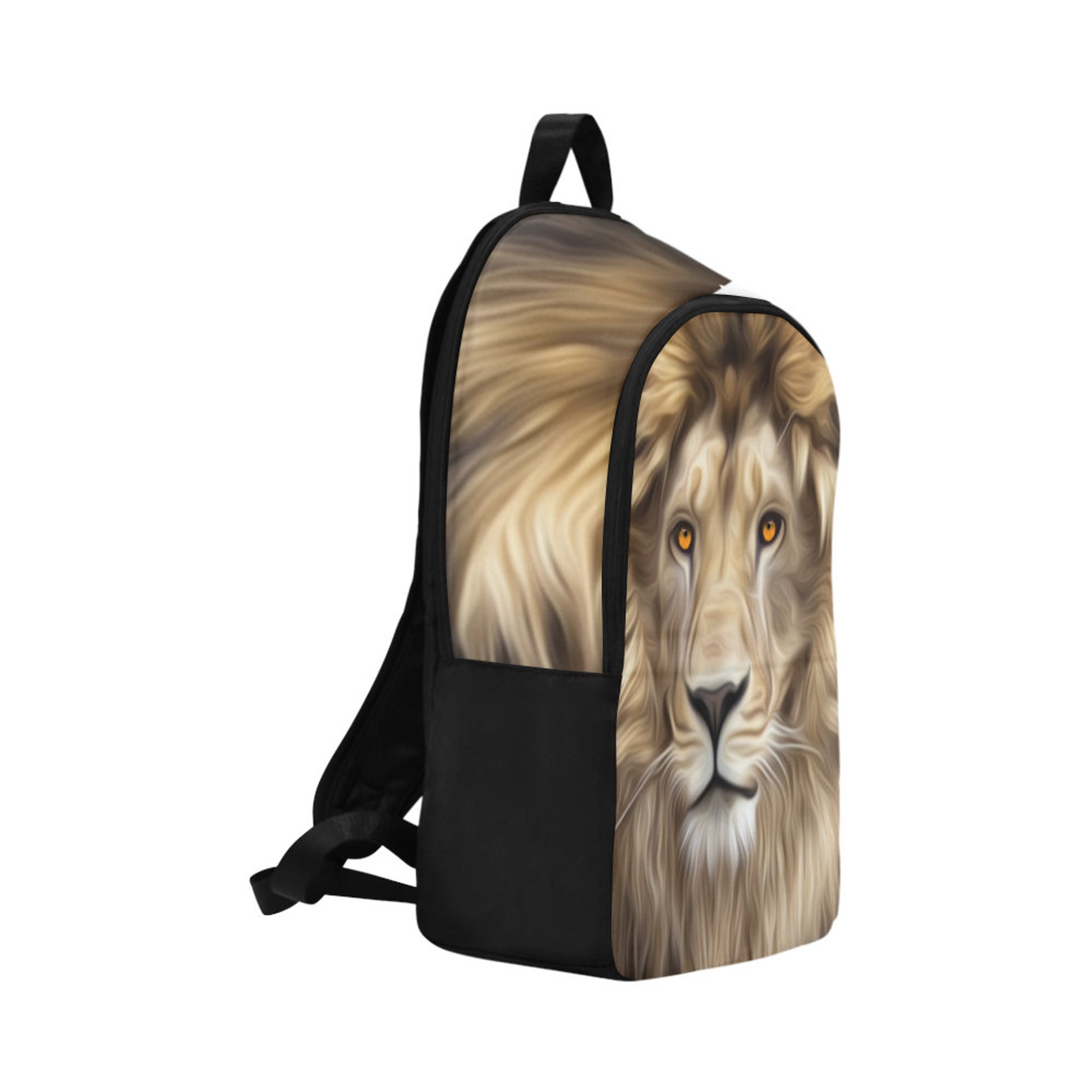 3D Effect Lion Head Backpack Lion Lover Kid's Backpack | Etsy