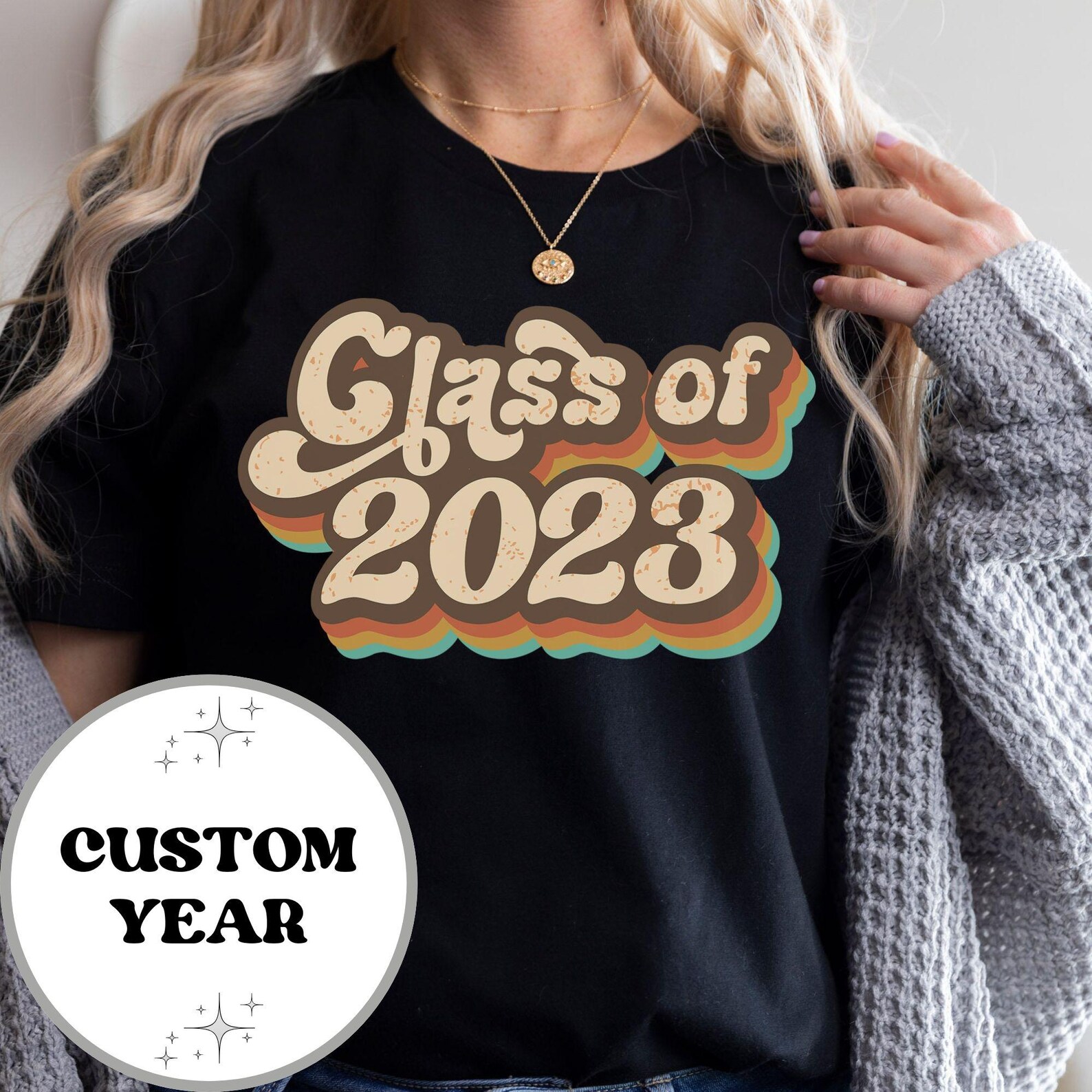 Class of 2023 Retro Shirt, Graduation Gift 2023 Shirt, Class of 2023 ...