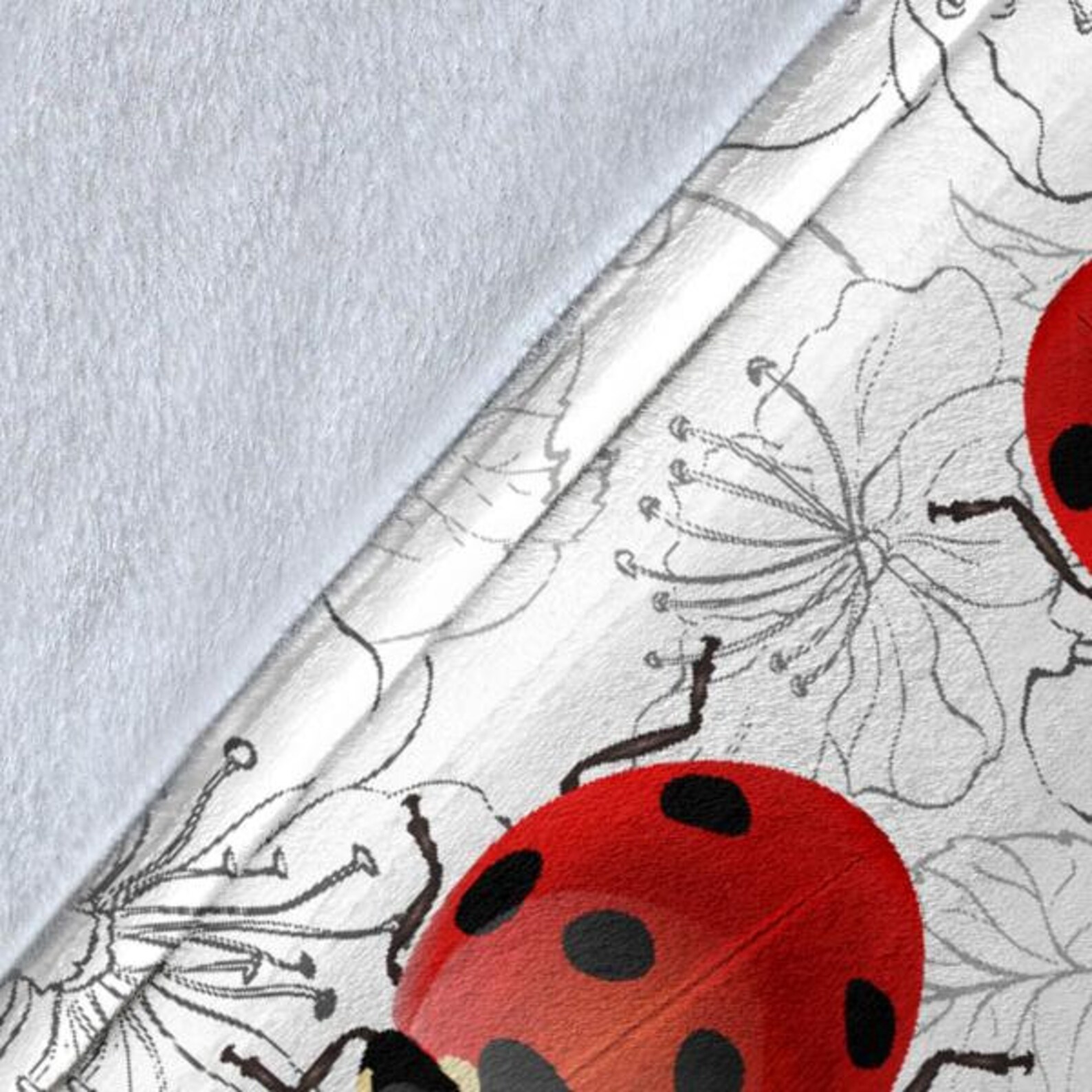 Ladybug Blanket for Ladybird Lovers Custom Lady Bug Micro | Etsy