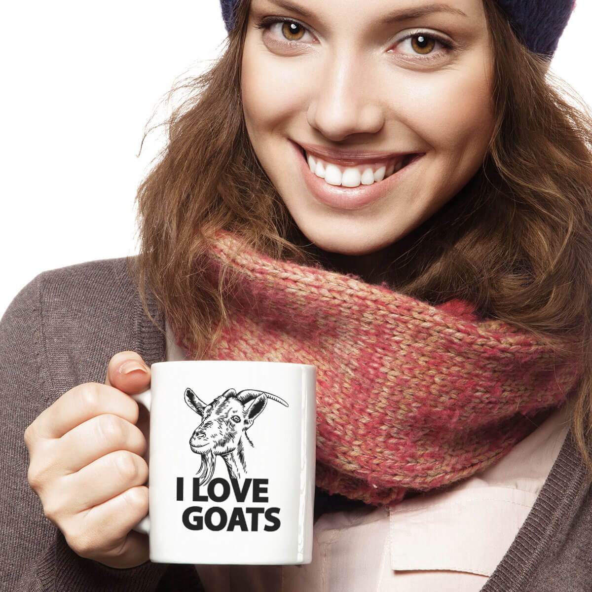I Love Goats Mug Goat Head Coffee Cup Unique Goat Farmer - Etsy