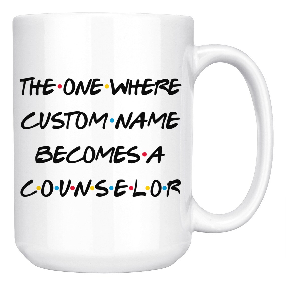 Personalized Counselor Graduation Mug, Counselor Promotion Present ...