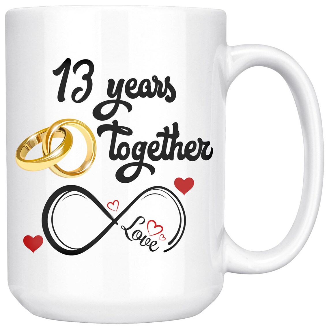 13th Wedding Anniversary Gift for Him and Her Married for 13 - Etsy