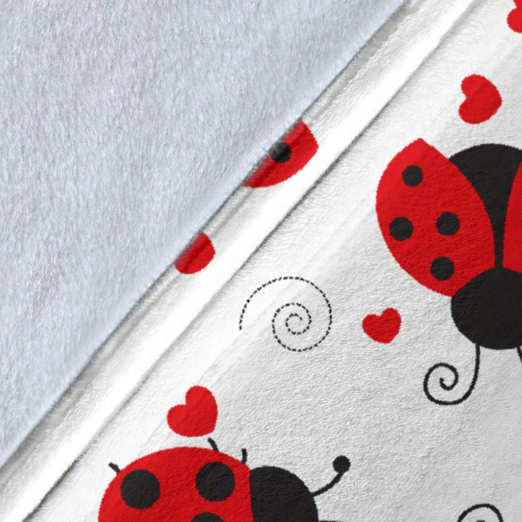 Ladybug Blanket for Ladybird Lovers, Custom Lady Bug Micro Fleece ...