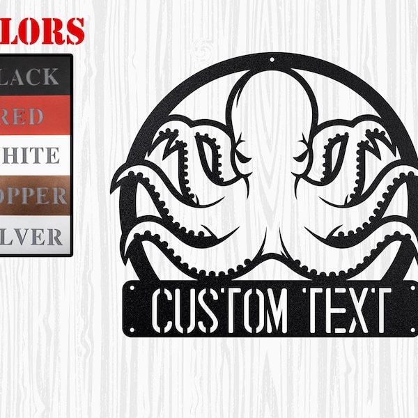 Custom Octopus - Etsy