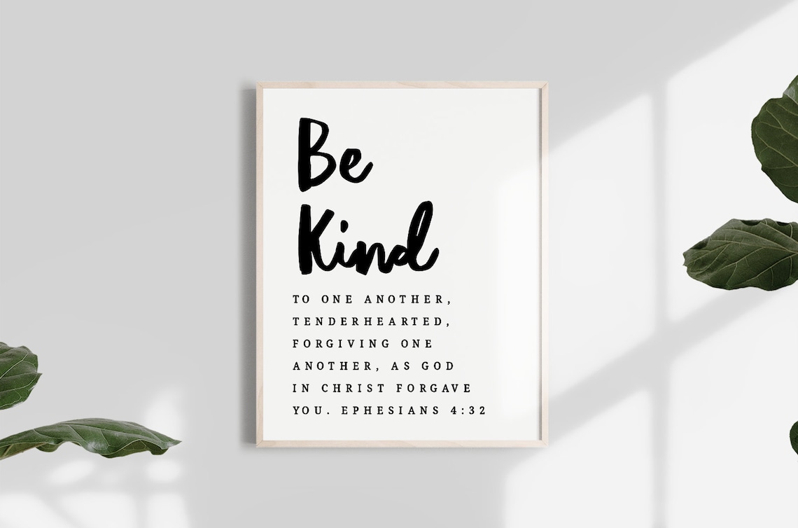 Be Kind Kids Wall Decor Kids Room Boy Nursery Girl | Etsy