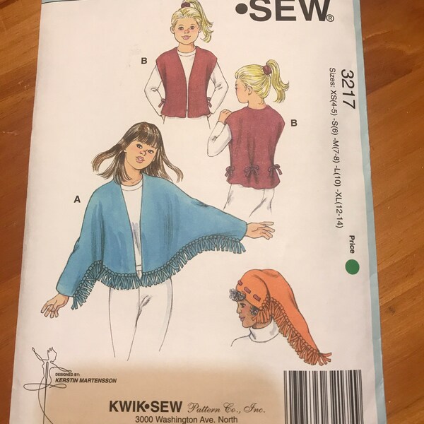 Kwik Sew Pattern - Etsy