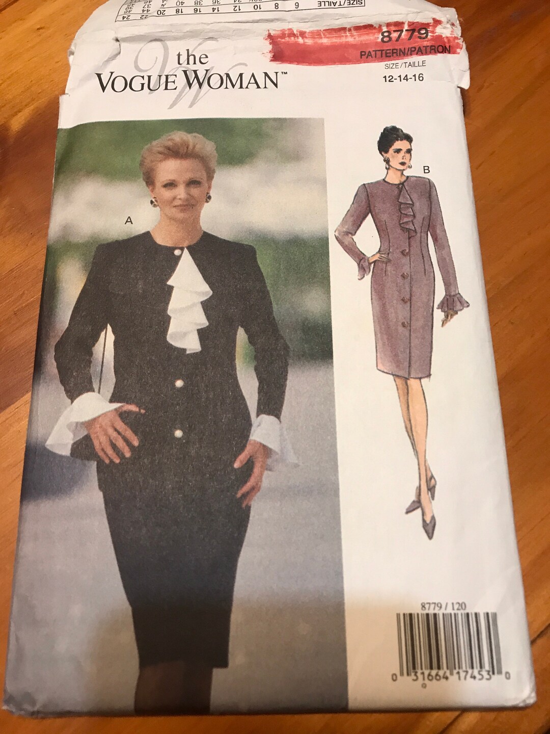 Vogue 8779 Dress Pattern - Etsy