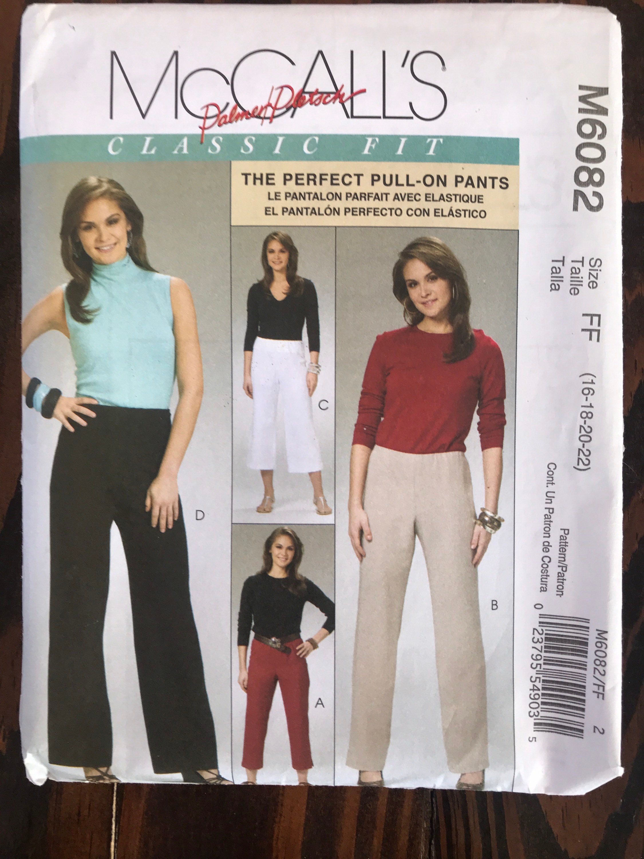 2 Mccalls Pants and Jacket Patterns 6211 & 6082 - Etsy
