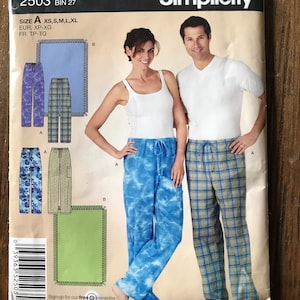 Simplicity 2503 Pajama Pants and Blanket - Etsy