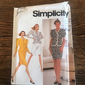 Simplicity Pattern 7656 Misses Two Piece Dress Size 18-22 - Etsy
