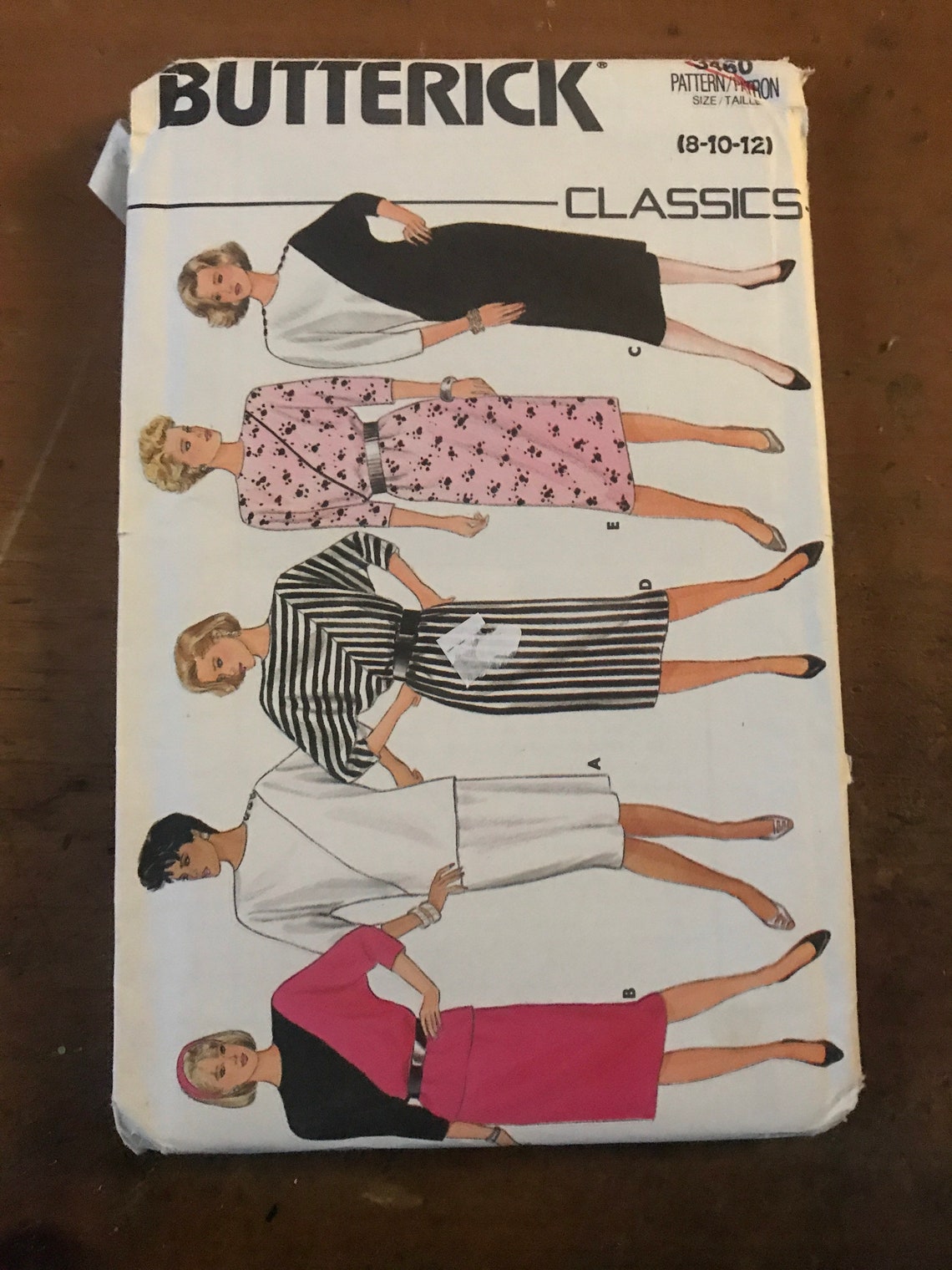 Butterick 3460 Dress Pattern - Etsy